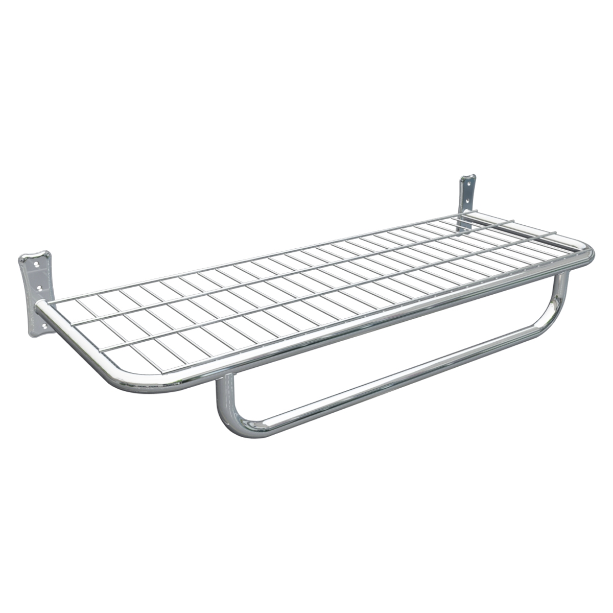 Arara De Parede Com Prateleira Aramada Cód.0229 - Arara De Parede Com ...