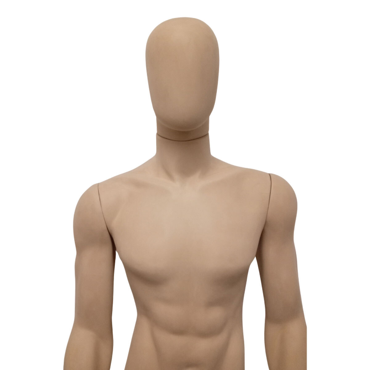 Manequim Flocado Masculino Evolution Bombado C/base Cód.0716 - Manequim ...